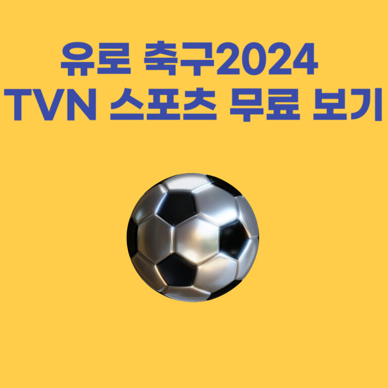유로 축구2024 TVN 스포츠 보기 - 라이프업치트코드